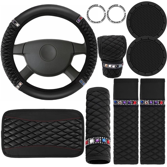 Accessories | 1pc Universal Bling Car Accessories Set | Poshmark